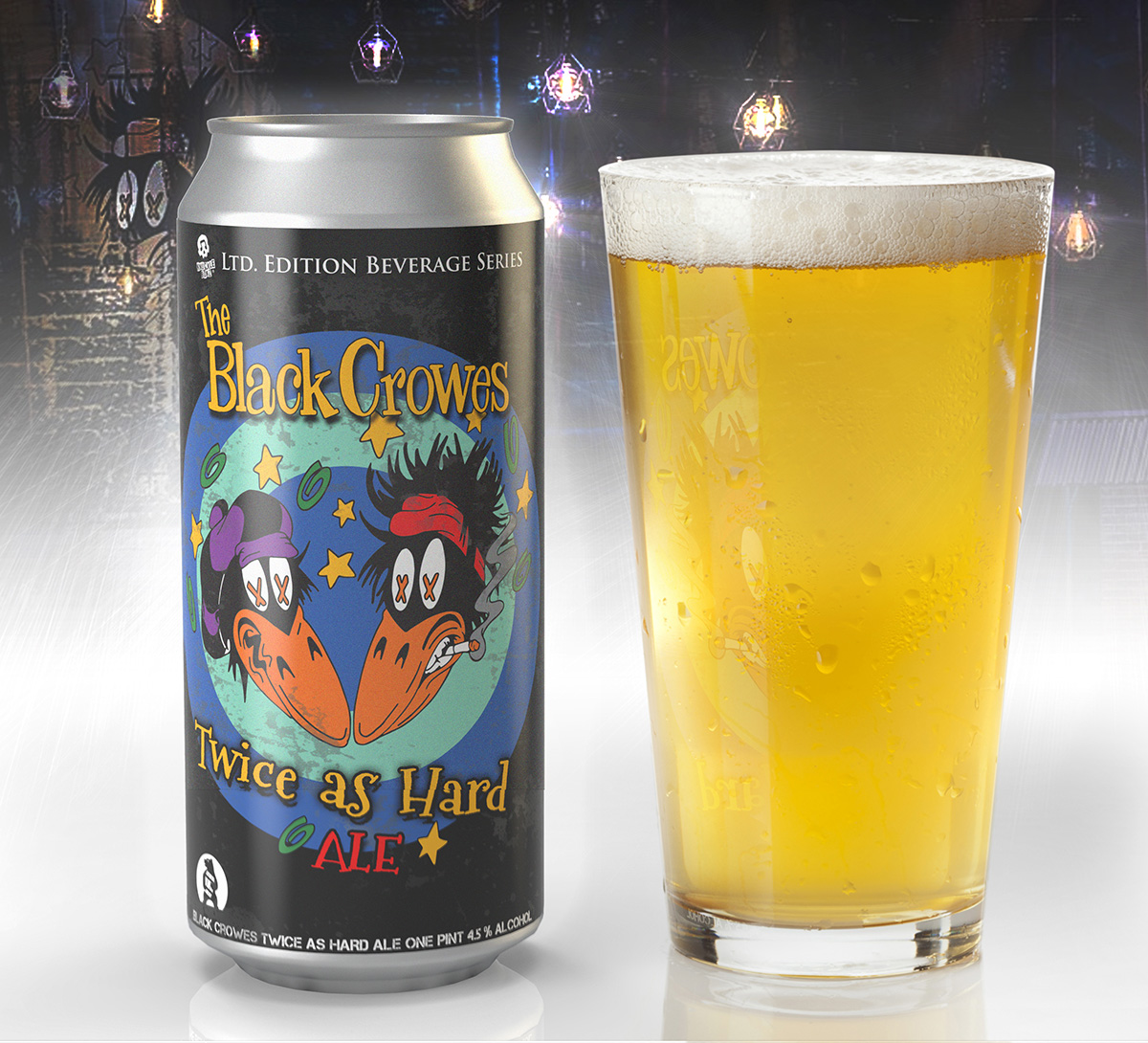 The Black Crowes “Twice as Hard” Ale — Rock Icons Launch Craft Beer ...