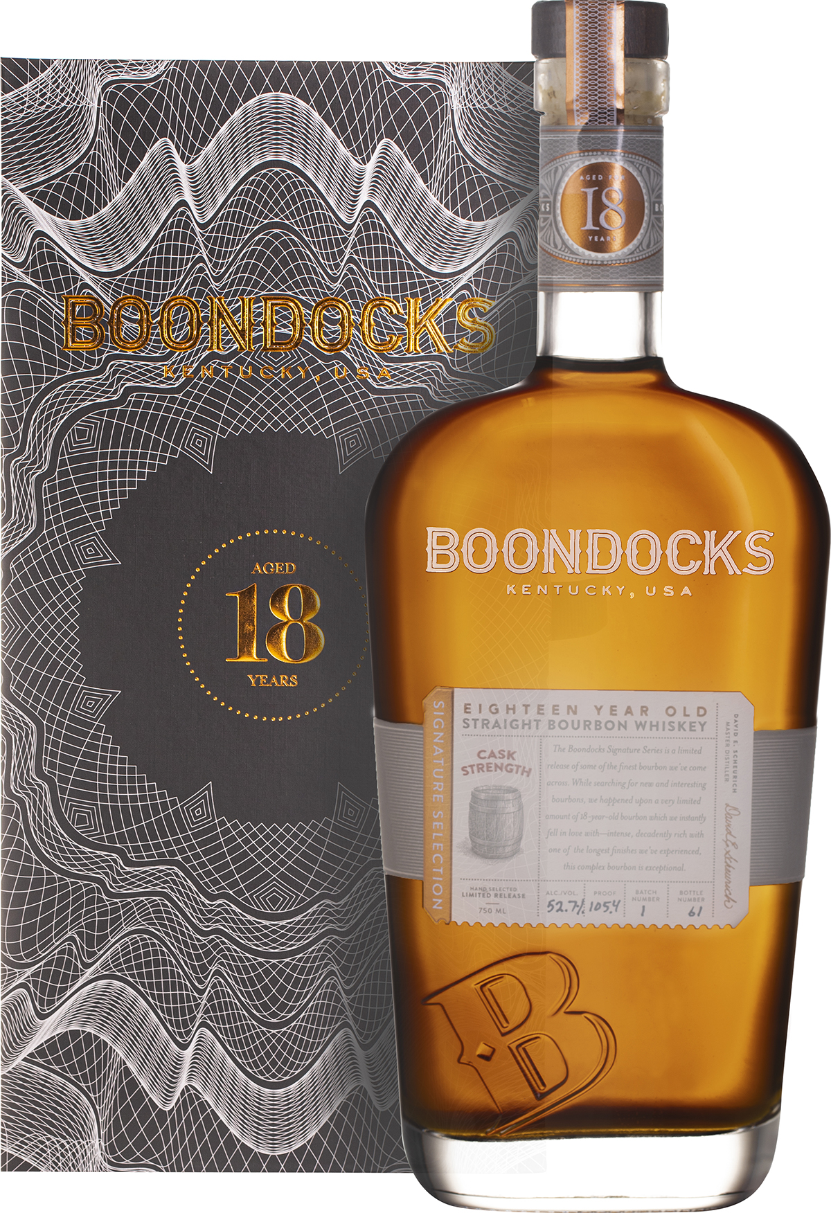 Limited-Edition BOONDOCKS 18-Year Old Straight Bourbon Whiskey — Now ...