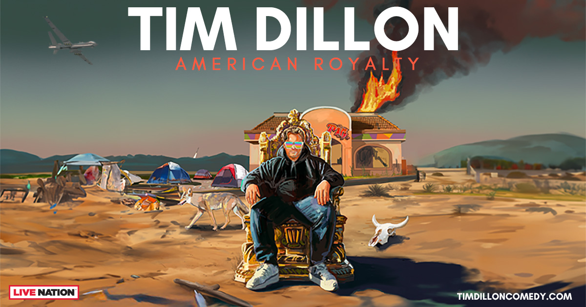 Comedian TIM DILLON Announces Dates For 2024 ‘American Royalty Tour ...